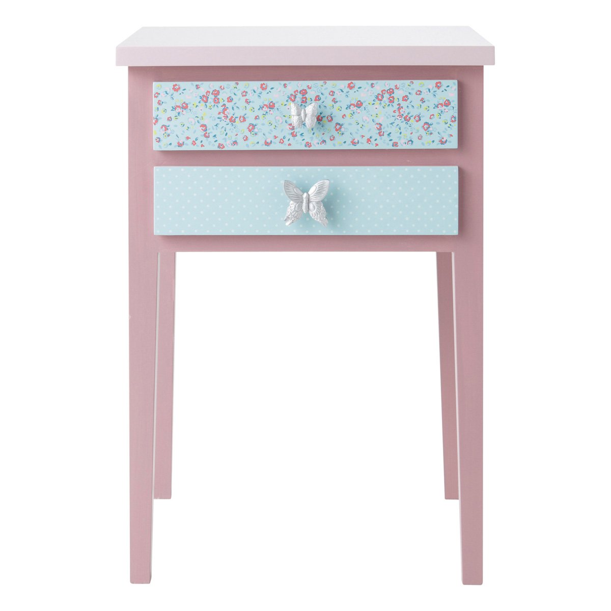 idée table de chevet fille